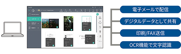 特長-あらゆるビジネスシーンに Fit-｜デジタルフルカラー複合機 DX-20C20｜複合機／コピー機／プリンター関連商品｜オフィスソリューション：シャープ
